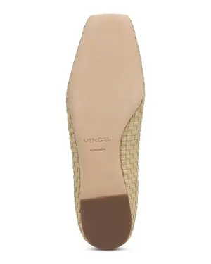 Vince Darla Woven Flats - Cashew