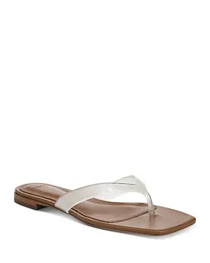 Vince San Juan Thong Sandals - Clear