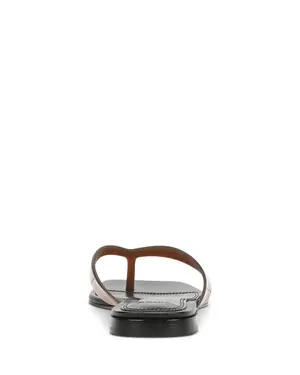 Vince San Juan Thong Sandals - Saddle