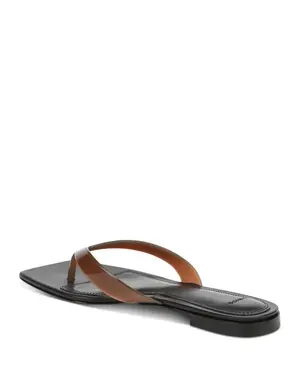 Vince San Juan Thong Sandals - Saddle