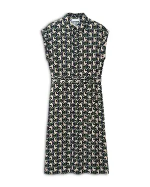 HOBBS LONDON Kalinda Printed Shirt Dress