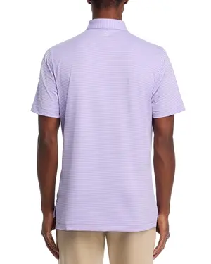 Peter Millar Hales Performance Polo Shirt - Purple Iris