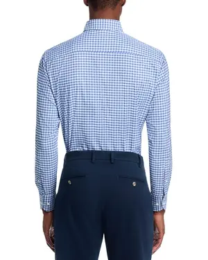 Peter Millar Lewis Performance Twill Sport Shirt - Windsor Blue