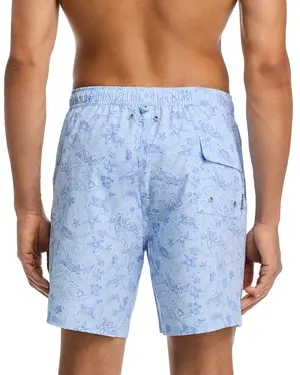 Peter Millar Oahu 7" Swim Trunks