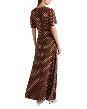 Marella Sport Teca Ruched Maxi Dress