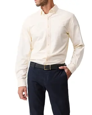 Rodd & Gunn Cambridge Long Sleeve Shirt - Lemon