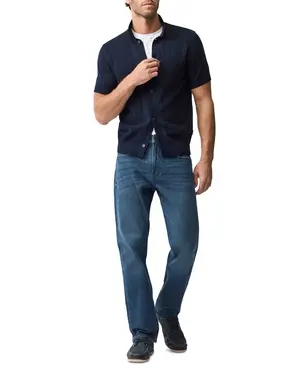 Rodd & Gunn Cobb River Knit Button Shirt - Midnight