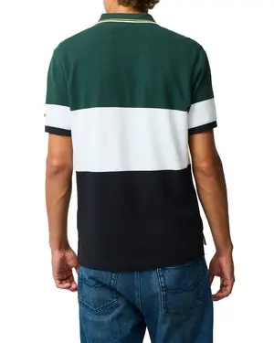 Rodd & Gunn Homebay Color Blocked Sports Fit Polo - Onyx