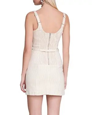 Avec Les Filles Belted Mini Dress