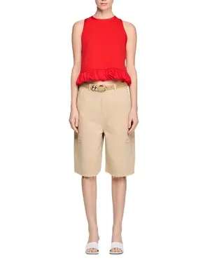 Sandro Vest Top - Red