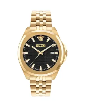 Versace Luxury Watch, 42mm - Gold