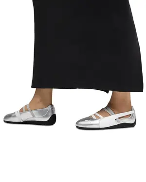PUMA Speedcat Metallic Ballet Flats