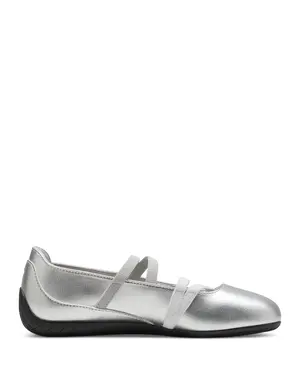PUMA Speedcat Metallic Ballet Flats
