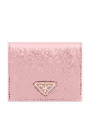 Prada Small Saffiano Leather Wallet - Pink