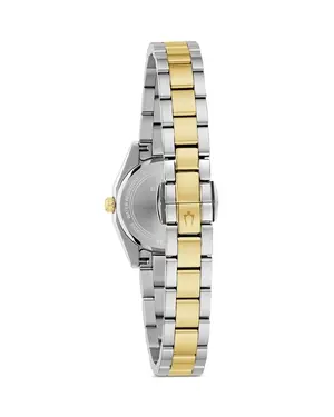 Bulova Surveyor Watch, 22.7mm - Two-tone