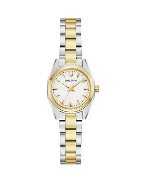 Bulova Surveyor Watch, 22.7mm - Two-tone