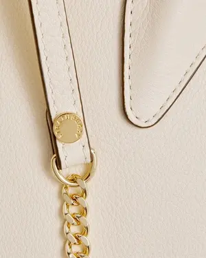 Strathberry Mini Leather Tote Bag - Vanilla