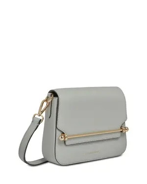 Strathberry Ace Mini Leather Crossbody Bag