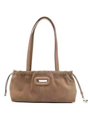 Maje Heart-charm Shoulder Bag - Brown