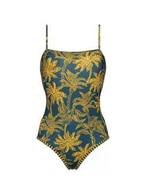 ERES Tropical Print One-piece Swimsuit - Blue