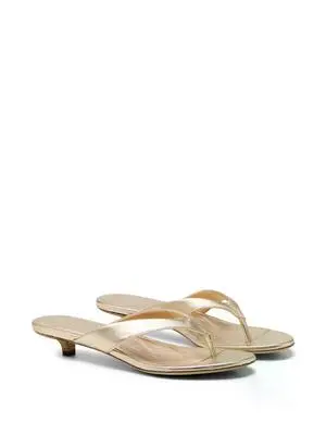 Marsèll Orma Metallic Heeled Sandals - Gold