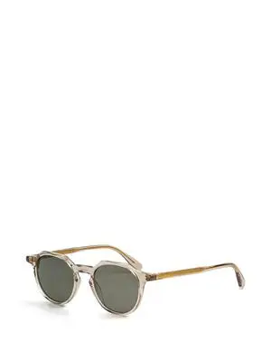 GIGI STUDIOS Nora Round Frame Sunglasses - Neutrals