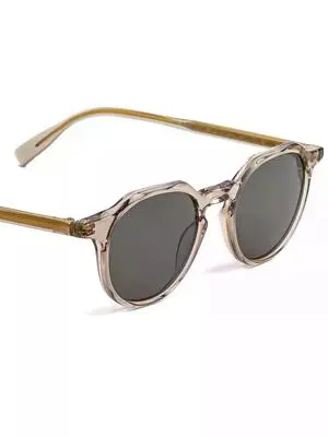 GIGI STUDIOS Nora Round Frame Sunglasses - Neutrals