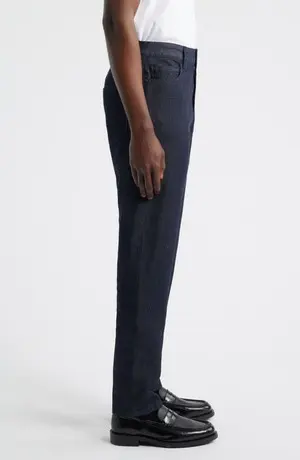 Canali Comfort Straight Leg Jeans - Navy