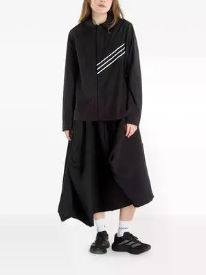 Y3 Long Sleeve Shirt With Three-stripes Detail