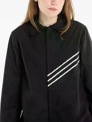 Y3 Long Sleeve Shirt With Three-stripes Detail