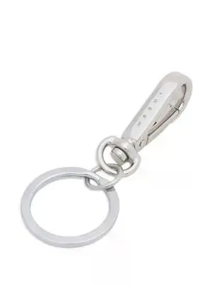 Marni Engraved Keyring - Silver