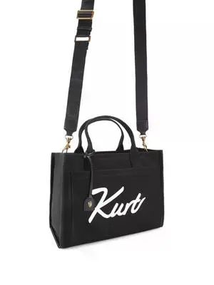 Kurt Geiger Logo-embroidered Tote