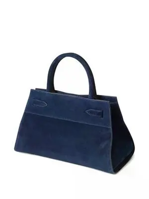 Veronica Beard Suede Dash Bag - Blue