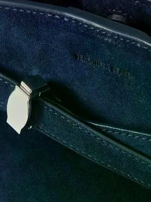 Veronica Beard Suede Dash Bag - Blue
