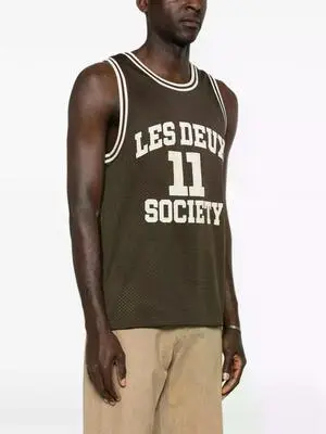 LES DEUX Silas Collegiate Sleeveless Vest