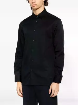 Emporio Armani Logo-embroidered Shirt