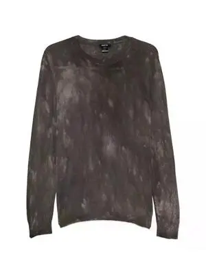 Avant Toi Tie-dye Sweater - Grey