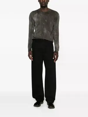 Avant Toi Tie-dye Sweater - Grey
