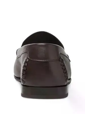 Fendi Leather Loafers