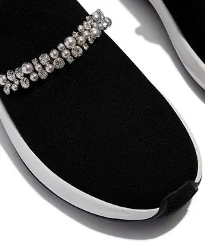 Fitflop F-mode Flow Pearl Embellished Sneakers