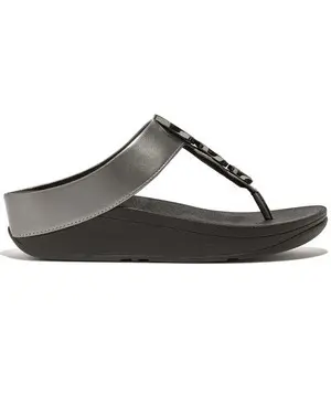 Fitflop Halo Bead Circle Metallic Sandals