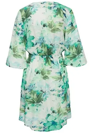 LASCANA Floral Print Fit And Flare Dress