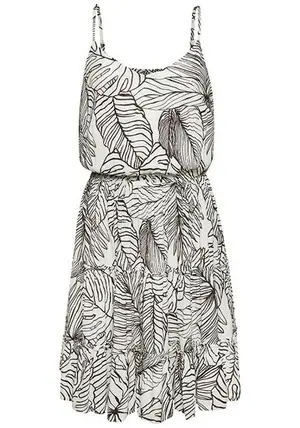 LASCANA Print Tiered Dress