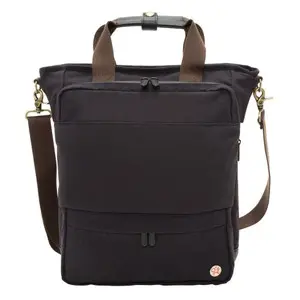 TOKEN Waxed Nylon Fordham Convertible Backpack - Navy