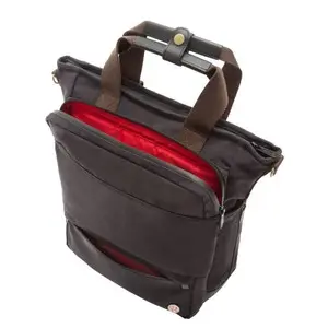 TOKEN Waxed Nylon Fordham Convertible Backpack - Navy
