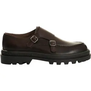 VELEZ Genuine Leather Loafers - Dark Brown