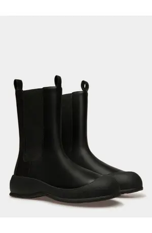 Bally Frei Snow Boots In Leather