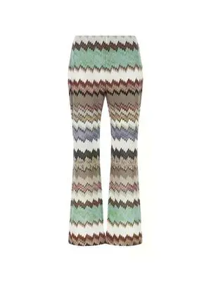 Missoni Snake Pattern Flared Trousers
