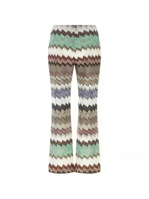 Missoni Snake Pattern Flared Trousers