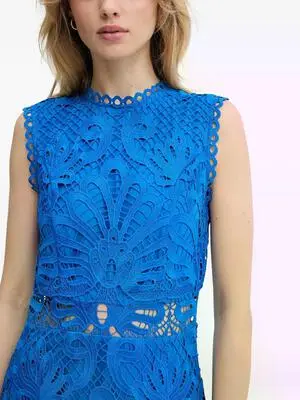 MORGAN Lace Cutout Mini Dress